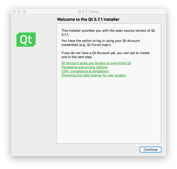 Getting Started With Qt and Qt Creator on MacOS | ICS